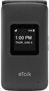 Kazuna eTalk Flip Phone for Sale | Affinity Cellular